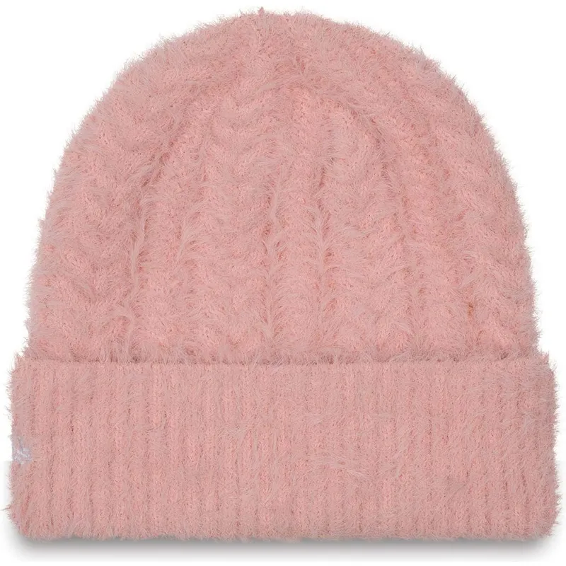 Gorro rosa para mulheres Fluffy da New Era: Caphunters.pt